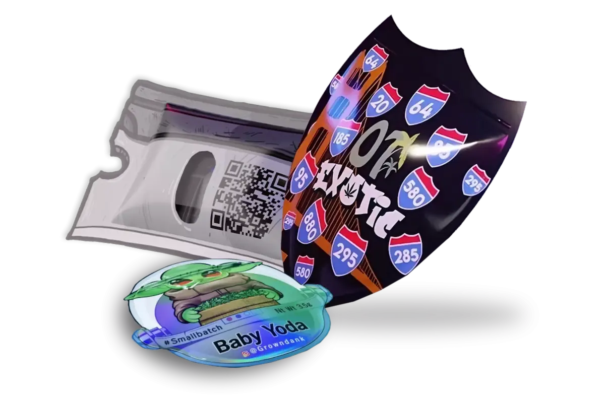 The Custom Mylar Bags | Printed Mylar Pouches at Wholesale